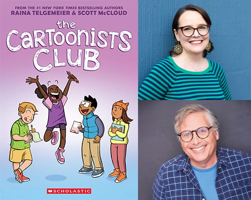 Raina Telgemeier & Scott McCloudThe Cartoonists Club - Central ...